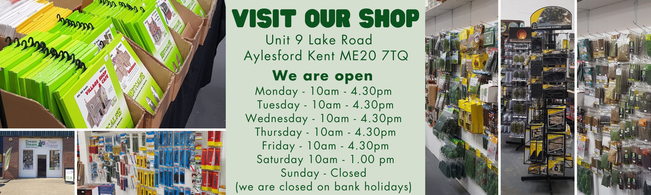 One stop shop for model railways - Dream Steam