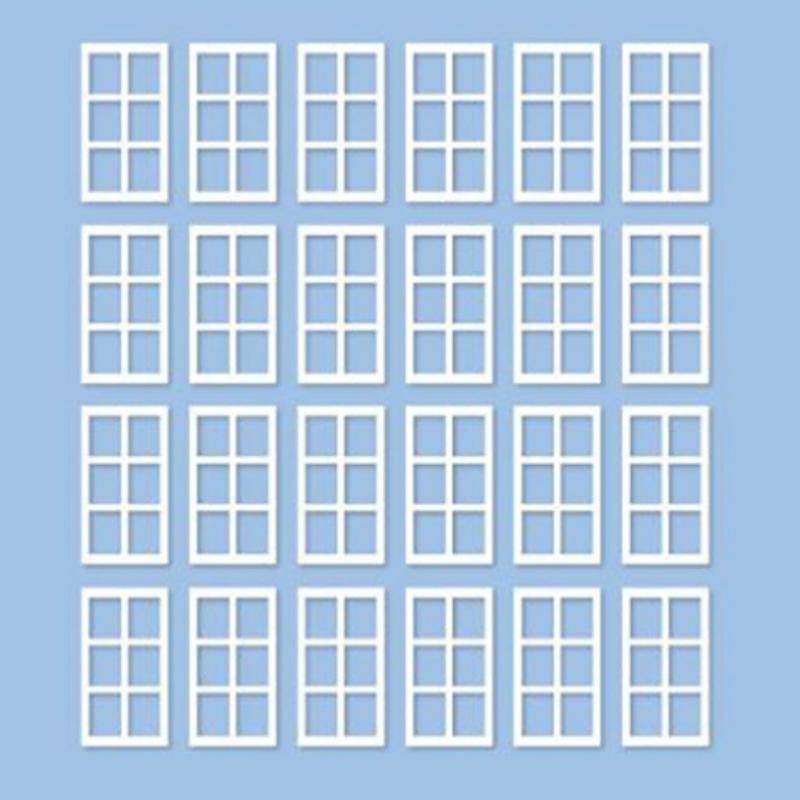 Ratio OO Gauge Signal Box Window Mouldings - Dream Steam