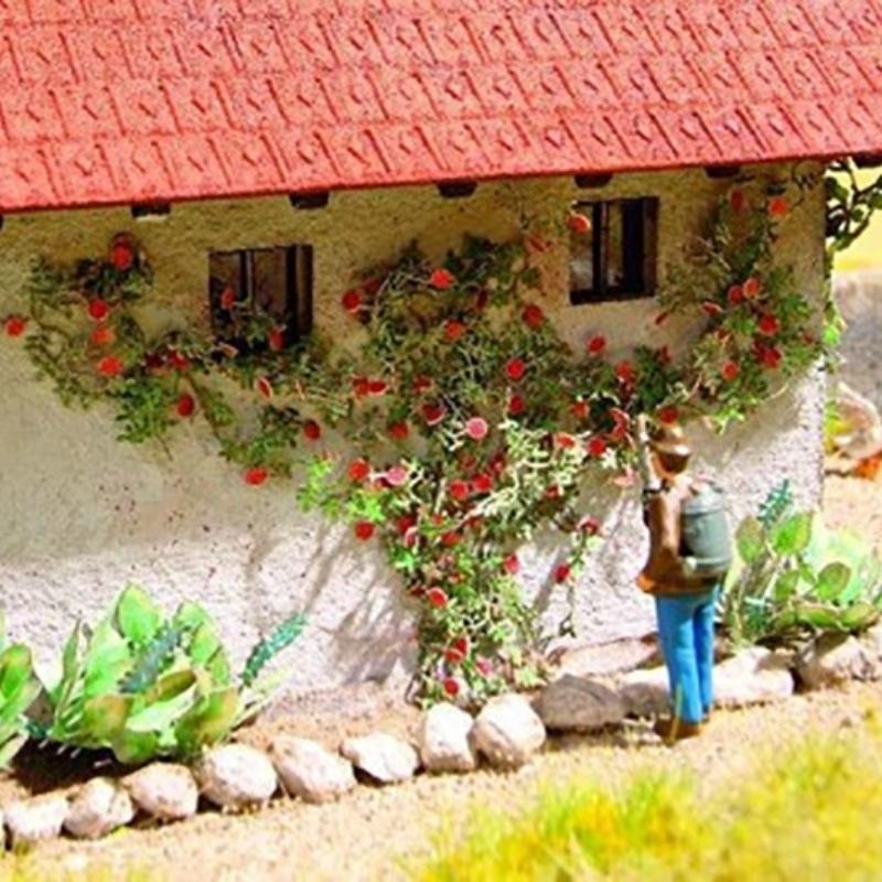 Noch HO Scale Roses (6) Laser Cut Minis Kit - Dream Steam