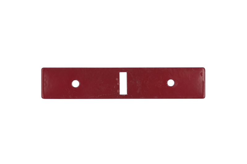 MSS Mamod Loco Spares - Red Buffer Beam Plate - Dream Steam