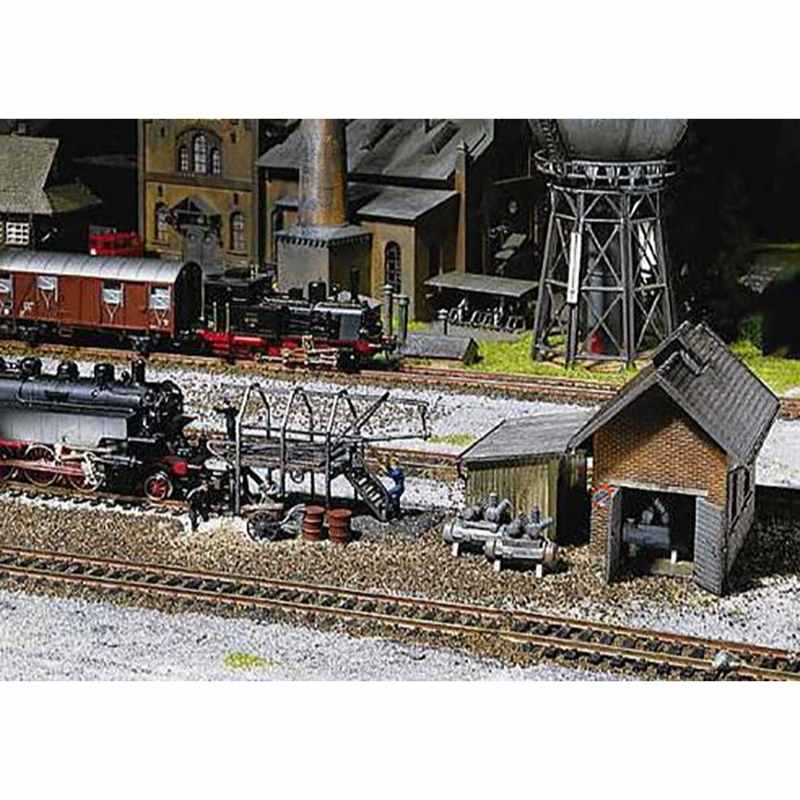 Faller N Gauge Locomotive Depot Accessories Kit II - Dream Steam