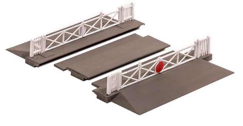 PECO N Gauge Level Crossing with Gates - Dream Steam