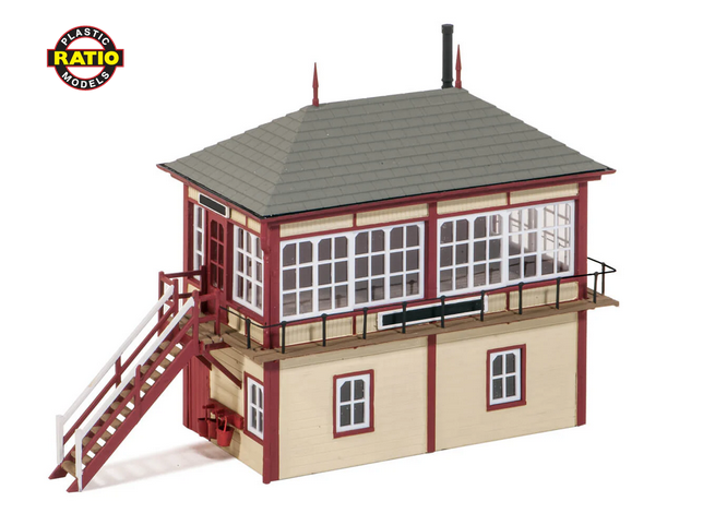 Ratio OO Gauge 536 Midland Signal Box - Dream Steam