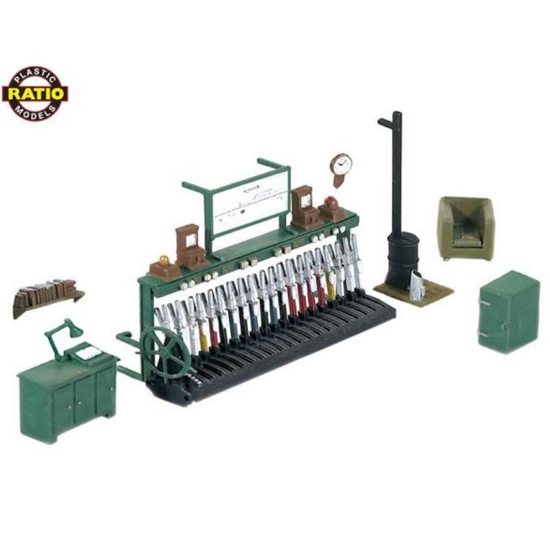 OO Gauge Signal Box Interior - Dream Steam