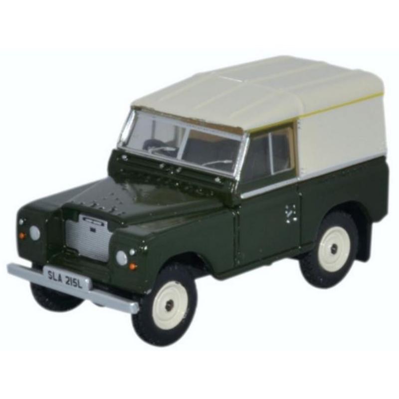 OO Gauge Oxford Diecast Land Rover Series III SWB Hard Top Bronze Green ...