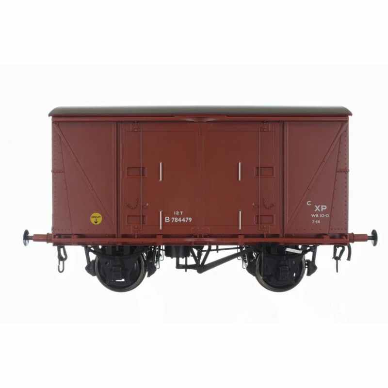 Dapol O Gauge Vanwide 12t Goods Van Brown B784479 - Dream Steam
