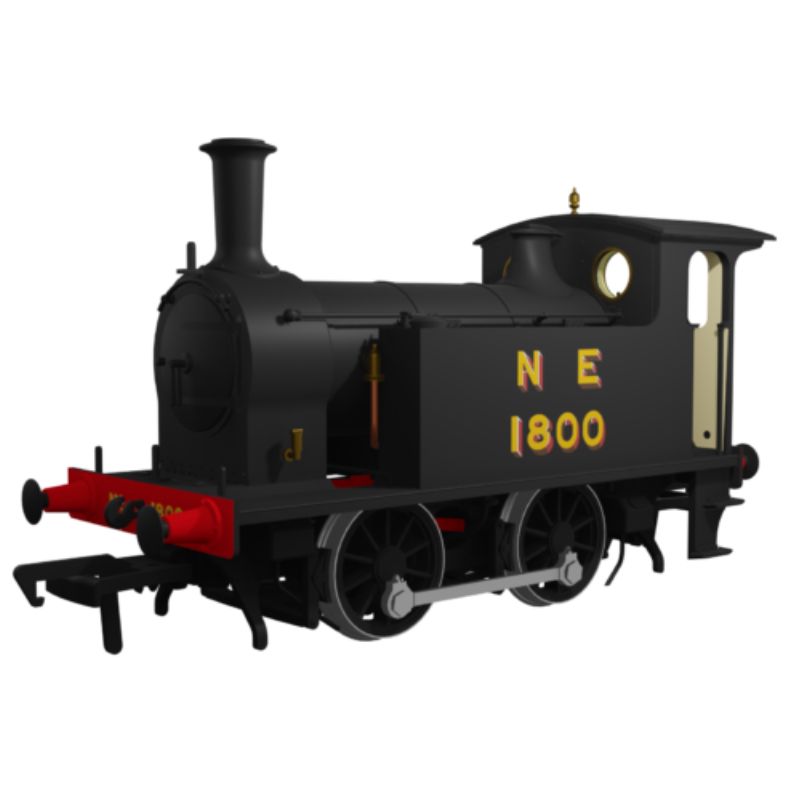 Rapido OO Gauge LNER Y7 – No.1800 NE Wartime Livery DCC Ready - Dream Steam