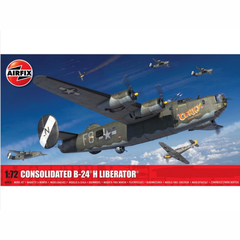 Airfix US Consolidated B-24H Liberator (1:72 Scale) - Dream Steam
