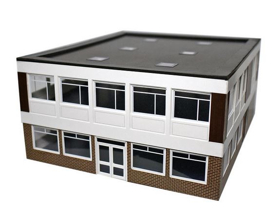 ATD Models OO Gauge Office Block Card Kit - Dream Steam