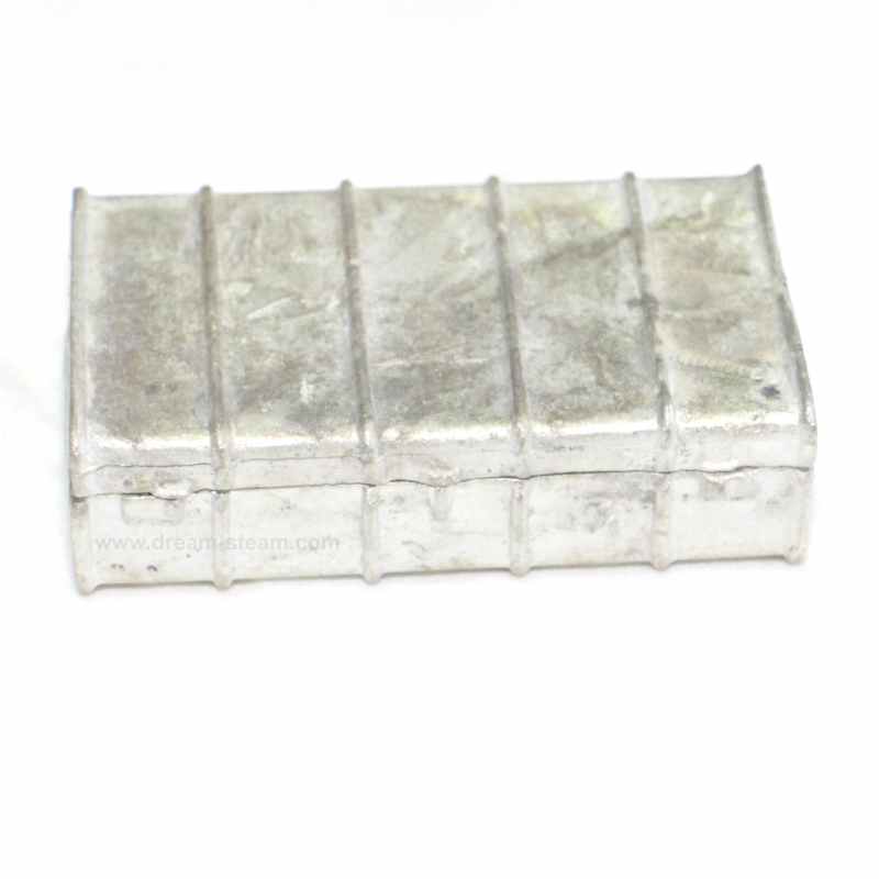 Roundhouse White Metal Small Trunk - Dream Steam