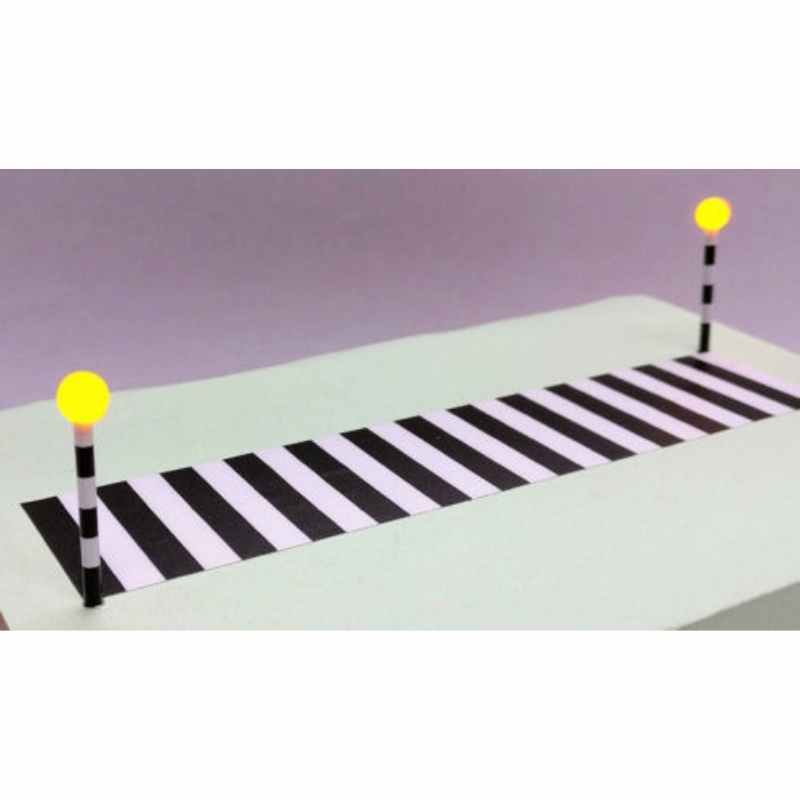 Gaugemaster GM395 N Scale Zebra Crossing Set - Dream Steam