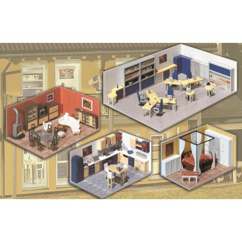 OO Gauge Gaugemaster Fordhampton Building Interiors Kit - Dream Steam