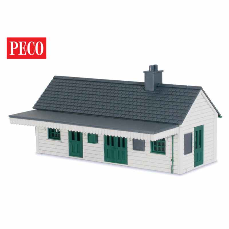 Peco OO/HO Wooden Station Kit - Dream Steam