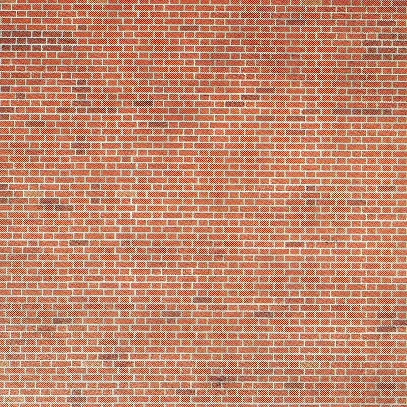 Metcalfe OO/HO Scale Red Brick Sheets - Dream Steam