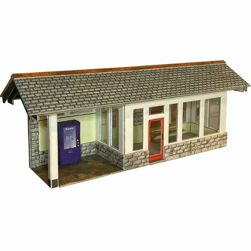 Metcalfe N Gauge Modern Day Platform Shelter - Dream Steam
