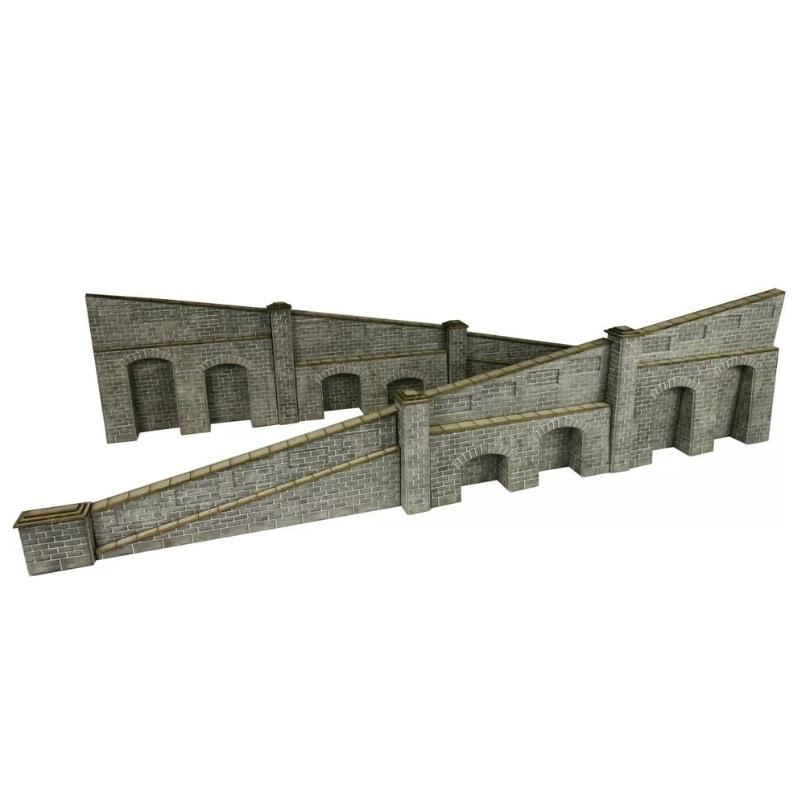 Metcalfe OO/HO Scale Retaining Wall In Stone - Dream Steam