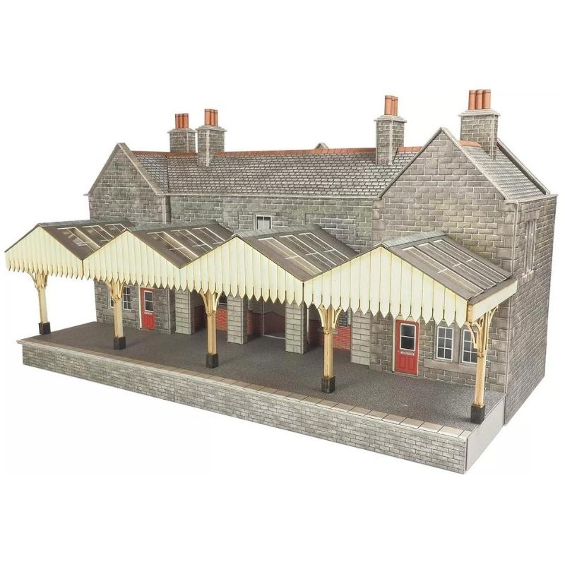 Metcalfe OO/HO Scale Mainline Station Booking Hall - Dream Steam