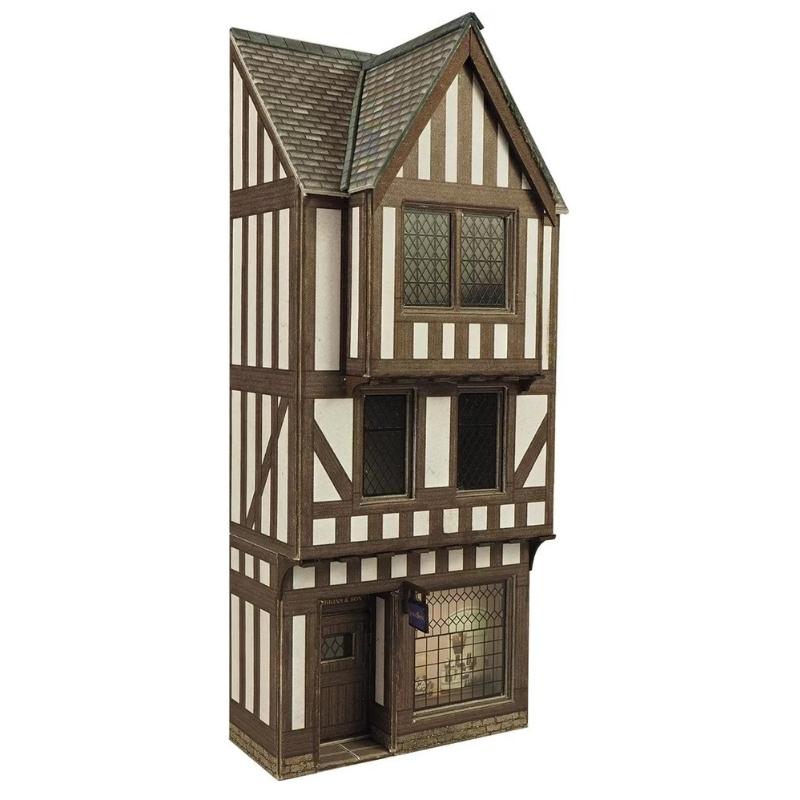 Metcalfe 00/H0 Scale low Relief Half timbered Shop Front - Dream Steam
