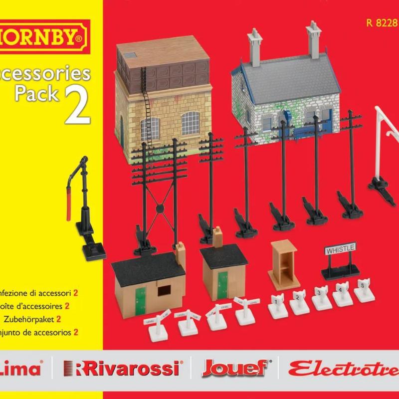 Hornby OO gauge Building Extension Pack 2 - Dream Steam