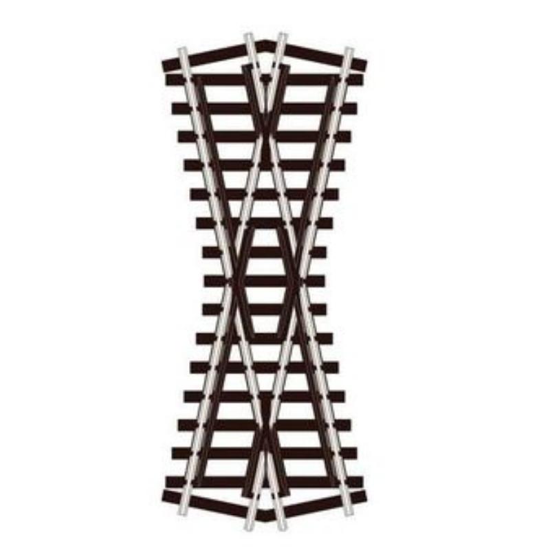 PECO HO/OO Gauge Code 100 Crossing, Short - Dream Steam