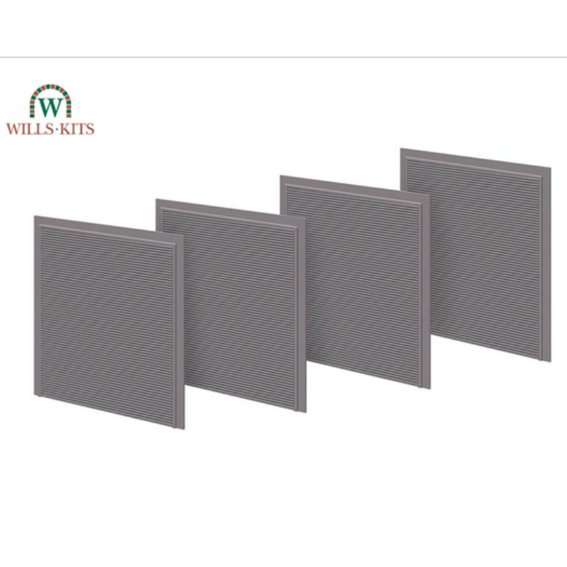 Wills Kits OO Gauge Extra Roller Shutter Doors Kit - Dream Steam