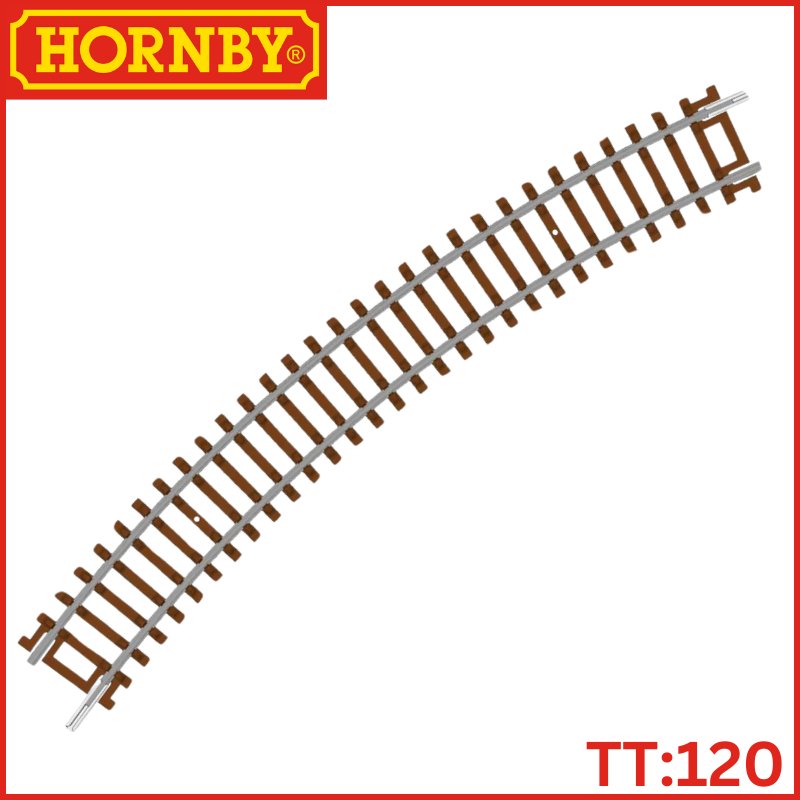 Hornby TT:120 Curve - 2nd Radius 30° 310mm - Dream Steam