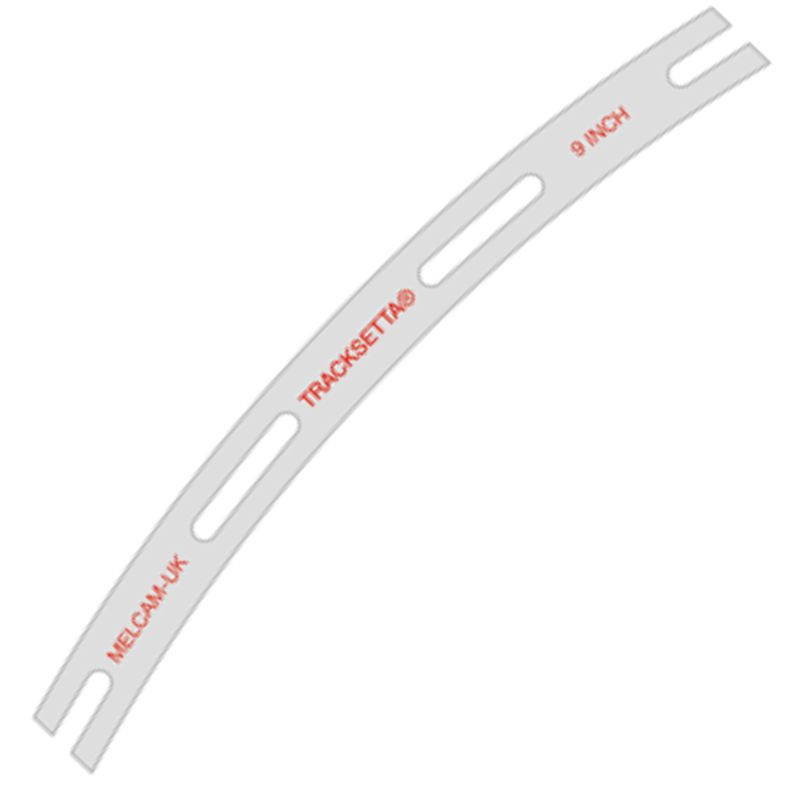 PECO Tracksetta TT:120 Gauge 9" Rad Template - Dream Steam