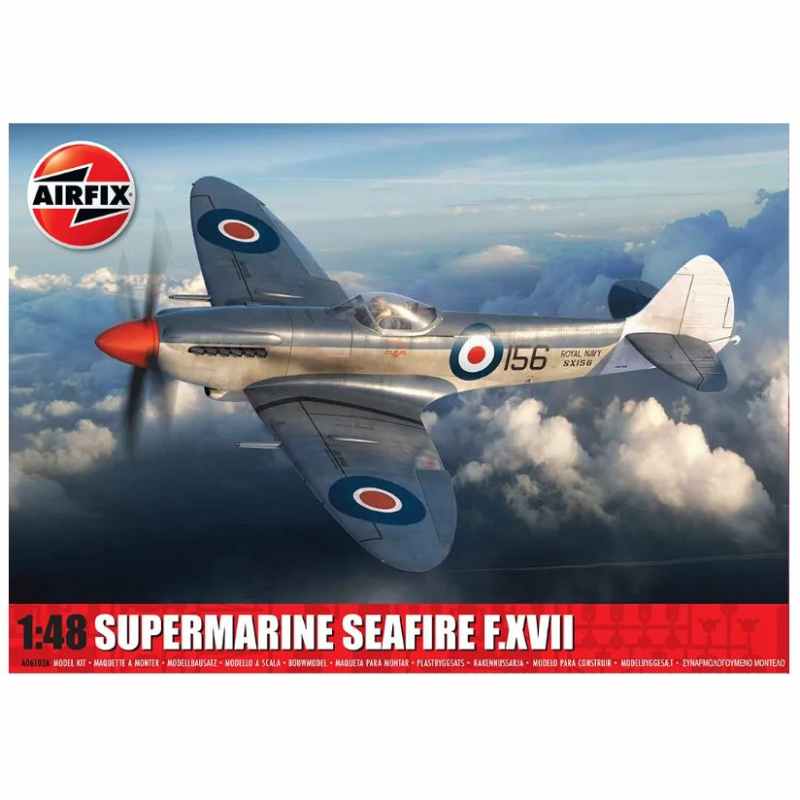 Airfix 1:48 Supermarine Seafire F.XVII (1:48 Scale) - Dream Steam
