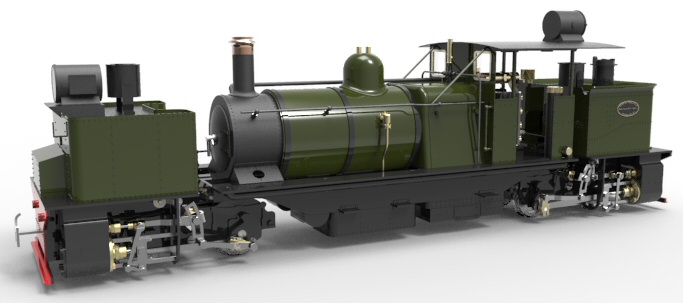 Roundhouse Locomotives -Darjeeling 'D' class Garratt - Dream Steam