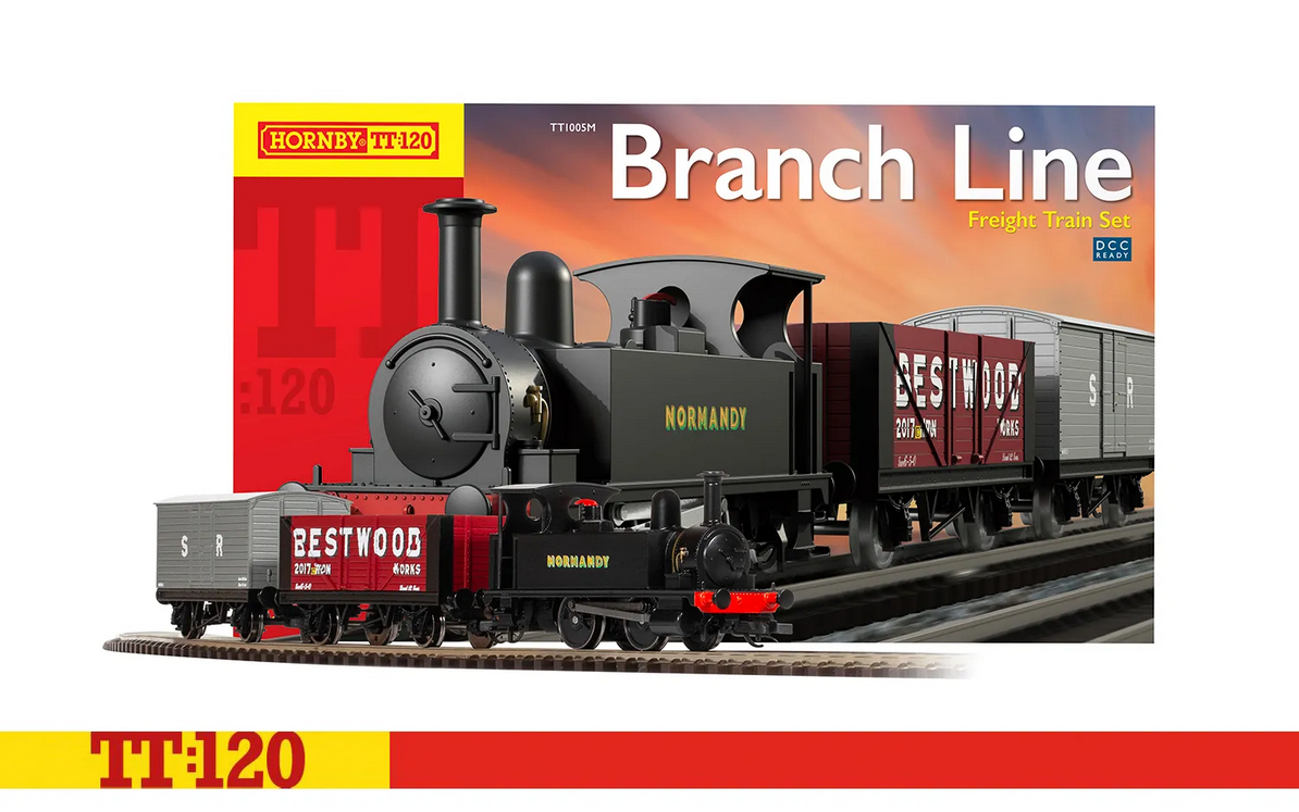TT:120 Gauge Hornby TT1005M Branchline Freight Train Set - Dream Steam