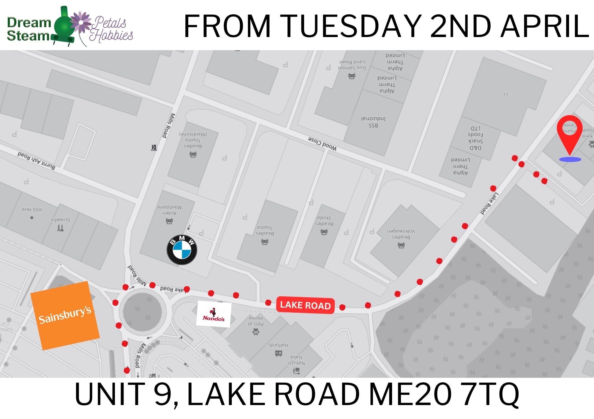 New Shop - 2nd April - Dream Steam